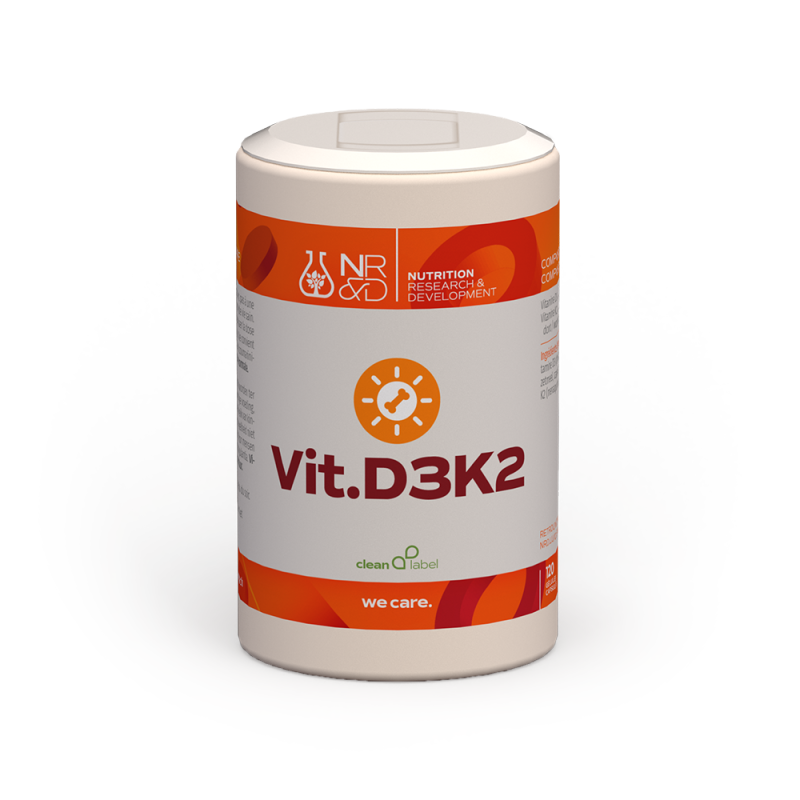 Vit D3K2 - 120 caps | NRDVITK2D3