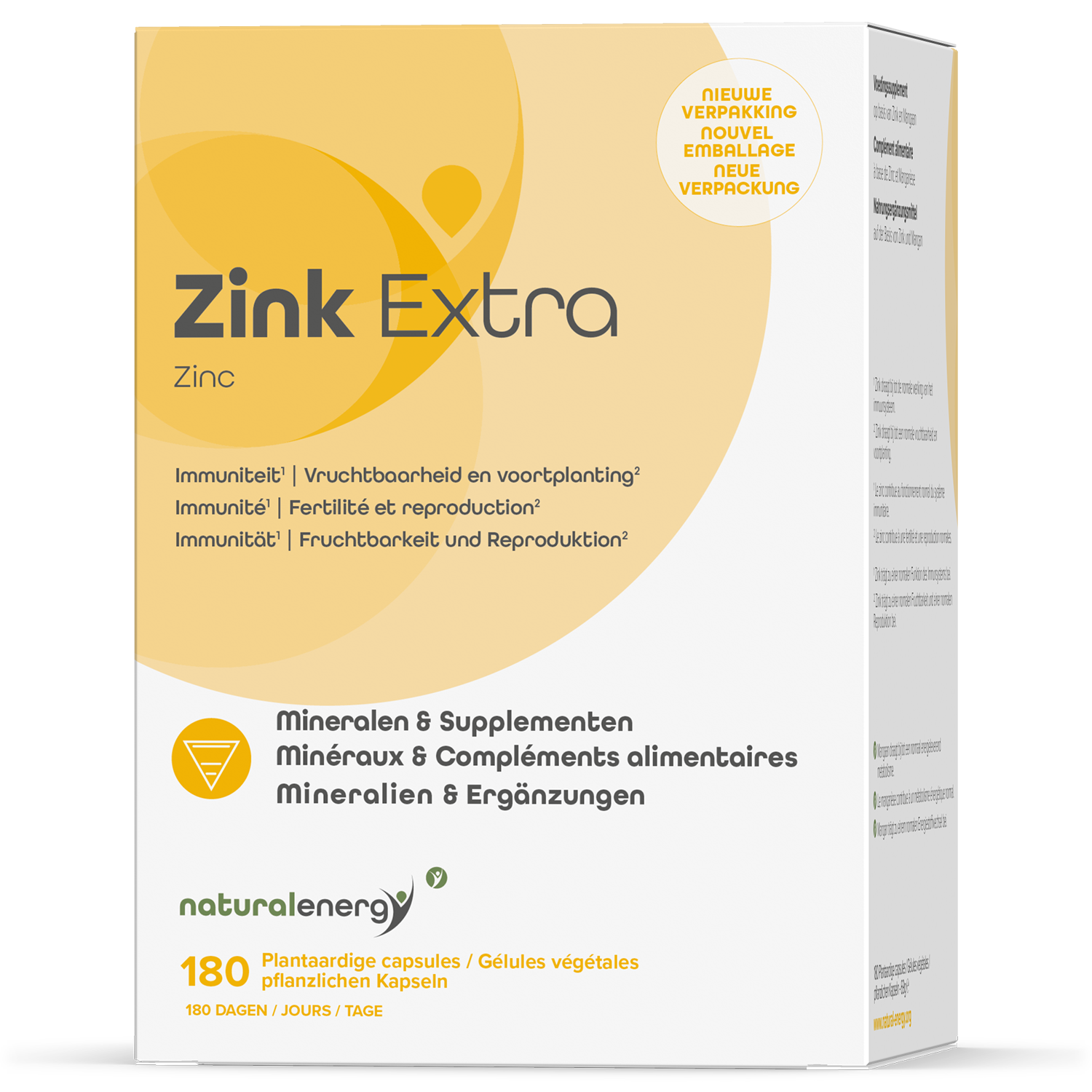 ZINC EXTRA - 180 CAPSULES | NEZN