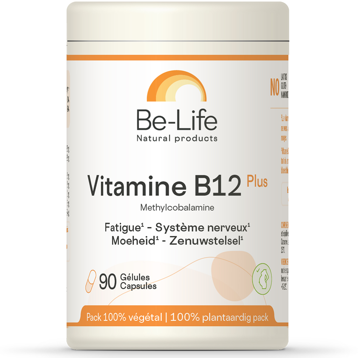 Vitamine B12 Plus - 90 caps | BE01557