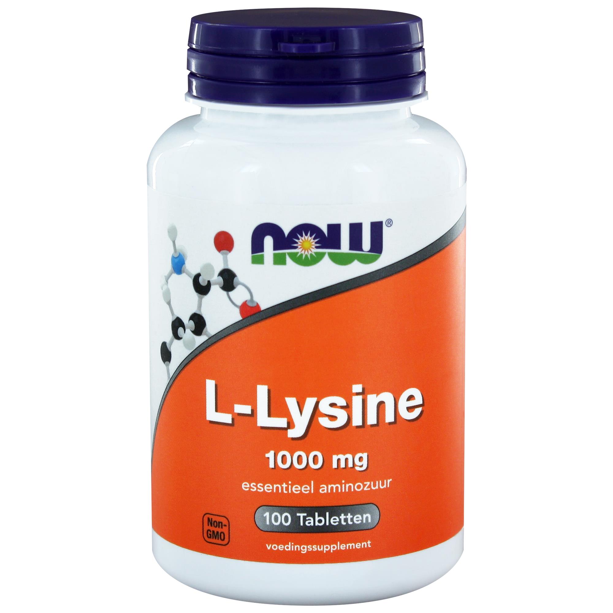 L-Lysine (1000 mg) - 100 tab | NOW1082