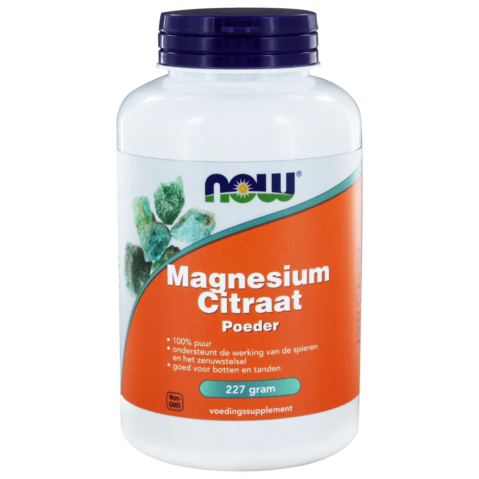 Magnesium Citraat - 227 gr | NOW6511