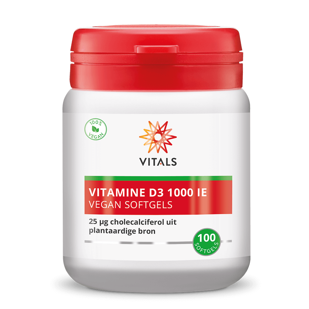 Vitamine D3 1000 ie - 100 softgels | VITV4713