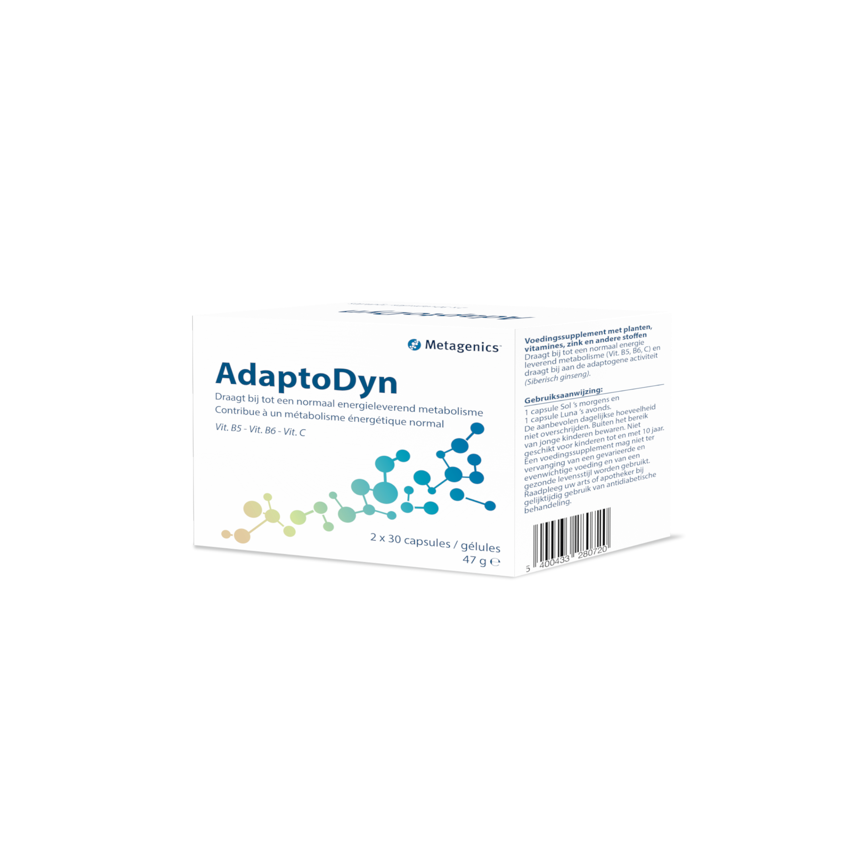 AdaptoDyn NF - 2 x 30 caps Â° | MET28773